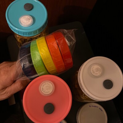 6 Grain Spawn Mason Jar Lids Wide Mouth for Mycology Value Cap - Etsy