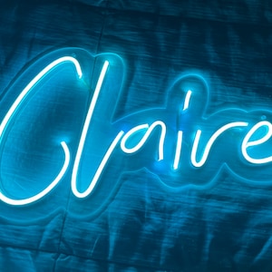 Custom Girl Room Neon Sign, Personalized Name Light, Name Neon Sign ...