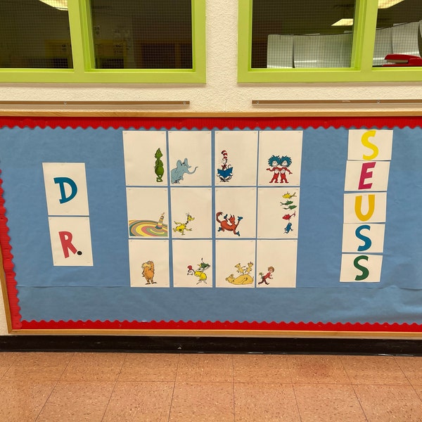 Dr Seuss Poster | Dr Seuss Books | Cat in the Hat | Preschool Wall ...