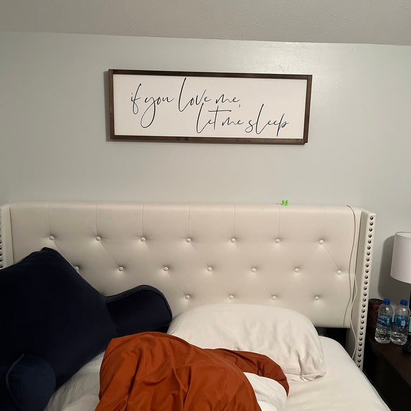 Bedroom Wall Decor Over the Bed, Master Bedroom Wall Decor, Above Bed ...