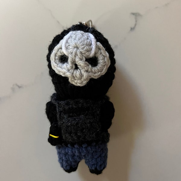 Crochet Call of Duty MWII Simon Ghost Riley Plushie Made to Order ...