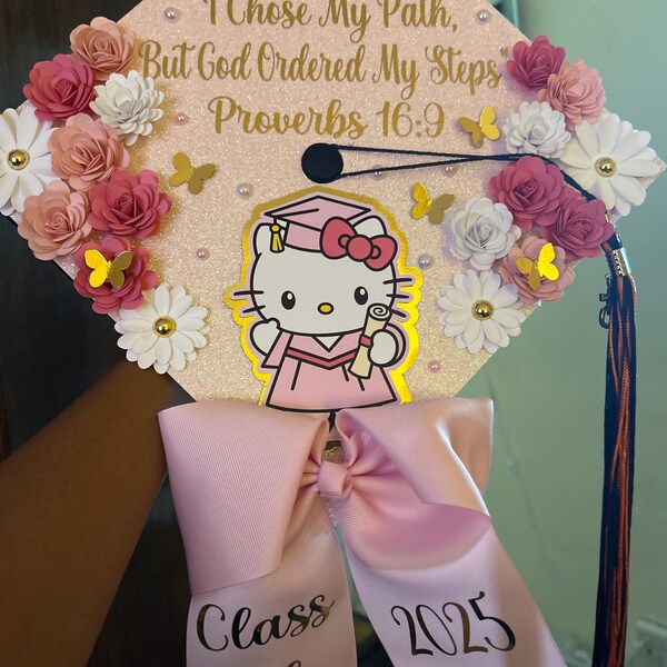 Strawberry Graduation Cap Topper Grad 2025 - Etsy
