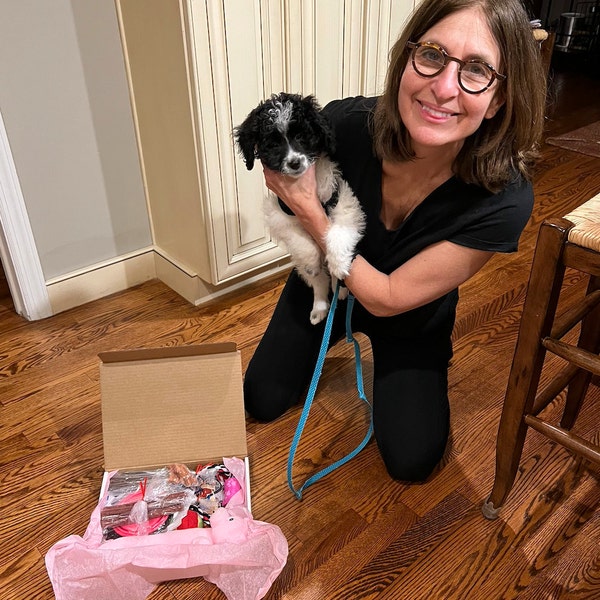 New Puppy Gift Box | New Dog Owner Gift | Welcome Home New Dog Adoption ...