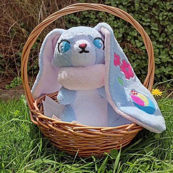 Sitting Rabbit Plush Animal Sewing Pattern .pdf Tutorial Bunny ...