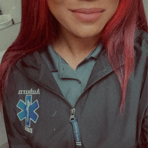 Custom EMT EMS Paramedic Rain Jacket: Charles River Pack-n-go Pullover ...