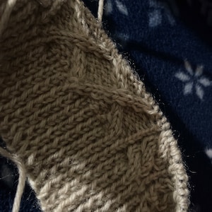 XOXO Scarf Knitting Pattern Chart PDF Download - Etsy