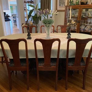 Miranda Damask Table Linen Swatch Card & Sample in All 10 - Etsy