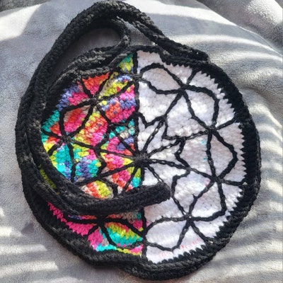 Sally's Patchwork Bag Crochet Bag Pattern NBC Inspired - Etsy