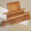 Bread Dough, Pastry or Pasta Bench Scraper, Wood - Etsy