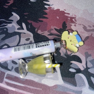 Cartoon White Kitty Inhaler Case Keychain, HK Inhaler Holder Keychain ...