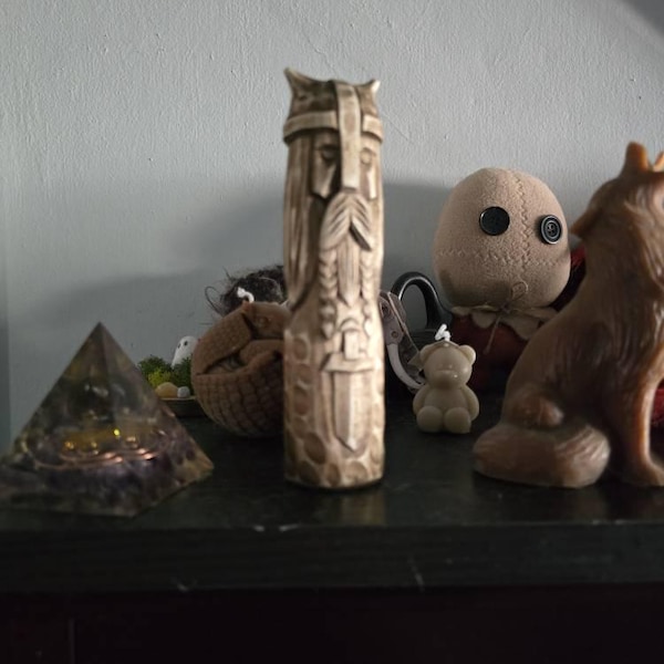 Handmade Wooden Gnome Figurine – DIY Craft, Paint and Personalize ...