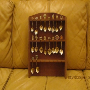 48pc Wooden Thimble Display Rack ( Mahogany Finish ) - Etsy UK