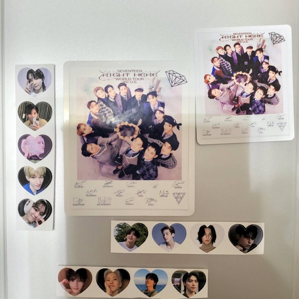 Seventeen Miniteen Bookmark| Seventeen| Miniteen| Handmadebookmarks ...