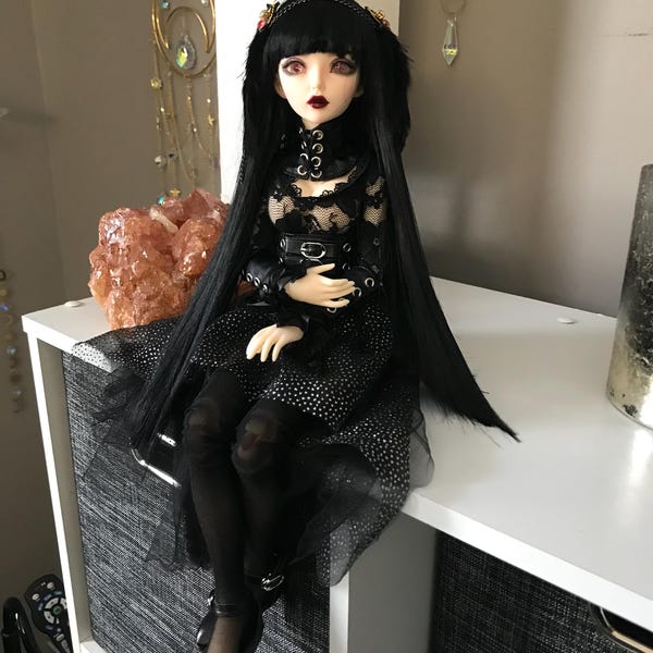 BJD Doll Full Set 1/4 BJD Fullset Posable Art Doll Ball Jointed Dolls ...