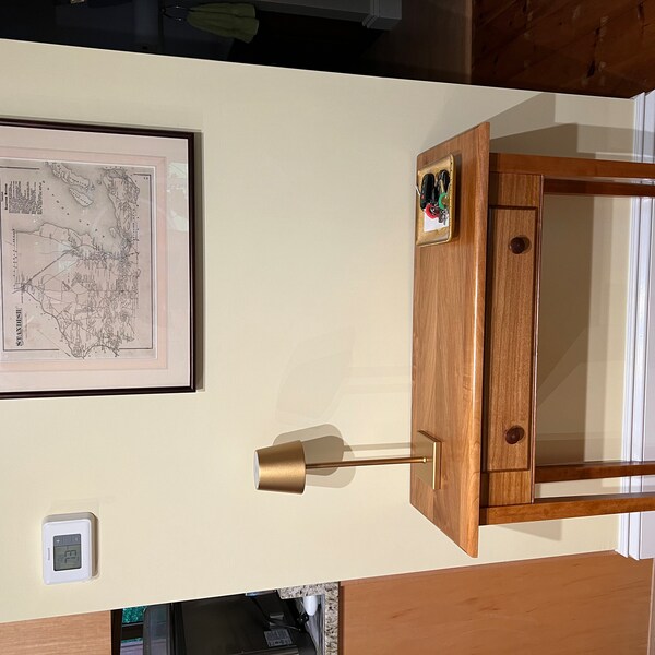 Handcrafted Shaker Corner TV Stand. Made in Maine - Etsy