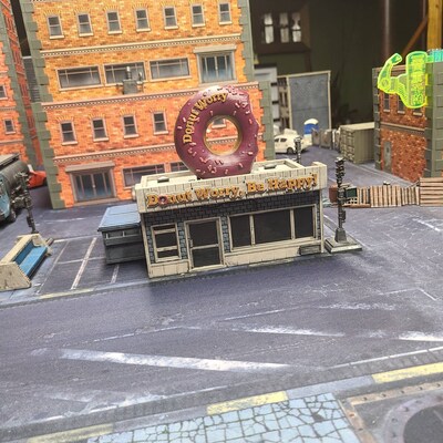 28mm Scale Victorian Mansion 3D Printed Model for Wargames and Tabletop ...