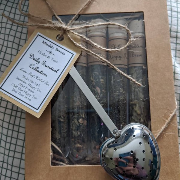 Herbal Tea Gift Set. the Perfect Gift for Tea Lovers. Herbal Tea ...