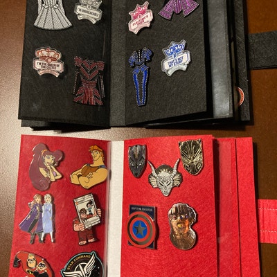 Enamel Pin Display, Pin Book, Pin Banner, Pin Collector, Pin Display ...