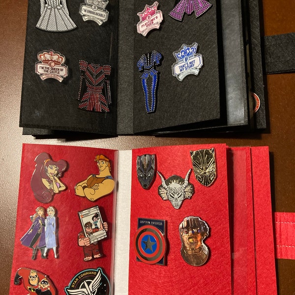 Enamel Pin Display, Pin Book, Pin Banner, Pin Collector, Pin Display ...