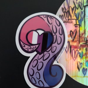 Monster Lover/ Fker Permit Laminated Holographic | Etsy