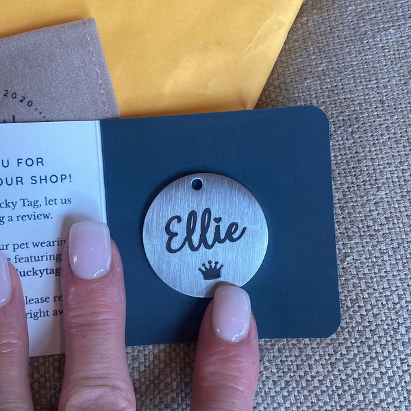 QR Code Pet Tag • Scannable Pet Tag • Digital ID Tag • Custom Pet Tag ...
