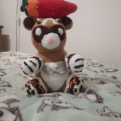 PDF File Crochet Pattern Ione the Squirrel Animal Crossing - Etsy