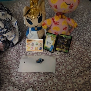 Baby Alien Cat Plush Handmade Kawaii Plushie Cute Stuffed Animal Art ...