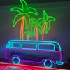 Custom World Map Neon Sign, Travel Map LED Light, Adventure Neon Light ...