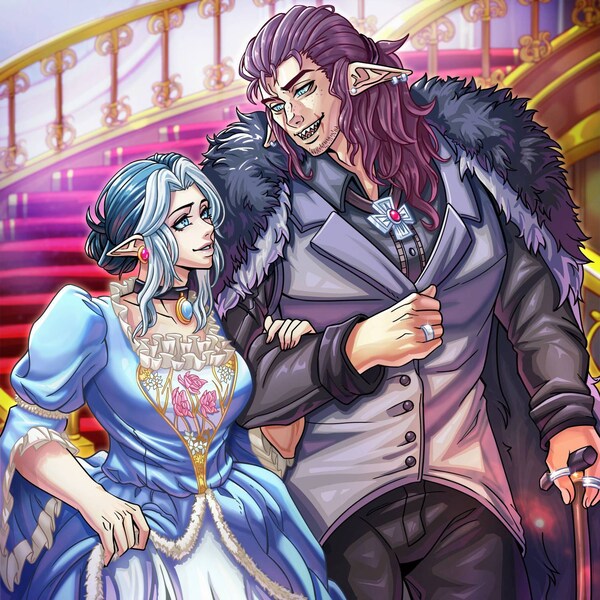 Personalized Dnd Character With Mounts/familiars Commission Custom DND ...