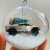 Toyota 4runner Red Carrying Christmas Tree Christmas Ornament Hot Wheel ...