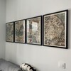 Old Map of Virgin Islands 1775 Vintage Poster Wall Art Print Wall Map ...