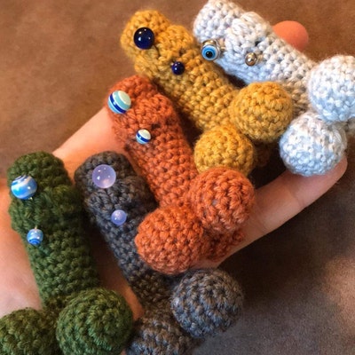 Chapdick Crochet Pattern /penis Crochet Pattern / INTACT Penis Crochet ...