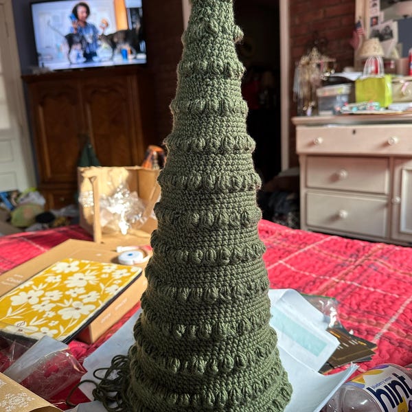 Bobble Christmas Trees Crochet Pattern, Christmas Tree With Bobble ...