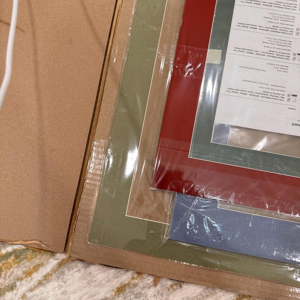 Your Picture Mat Sizes - Fully Custom Matting -ARCHIVAL - SINGLE, Any ...