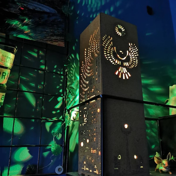 Egyptian Mythology Night Lamp | Egyptian - Deities, Pyramids ...