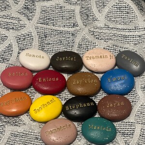 Employee Appreciation Gift, Small Gratitude Affirmation, Clay Stone, 1 ...