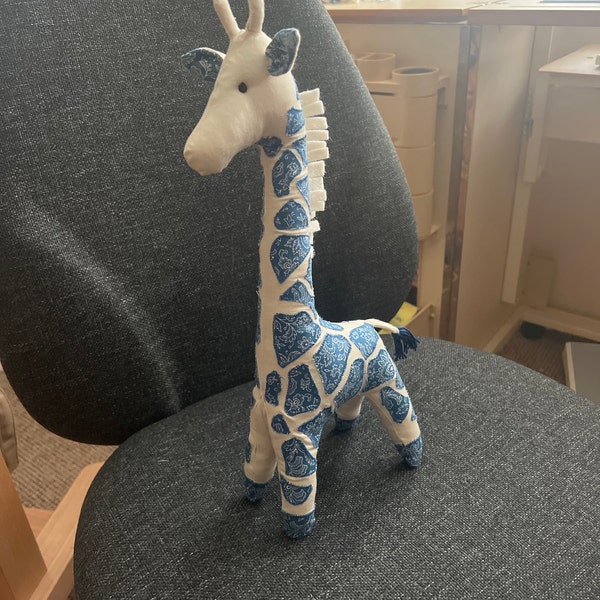 Giraffe Sewing PATTERN - 41cm Tall - Etsy