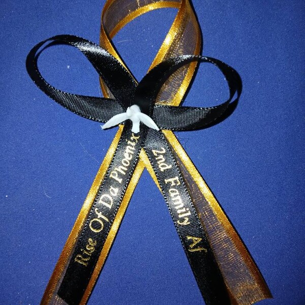 100pcs-50-24pcs Personalized Ribbons/celebration of Life Funeral Favors ...