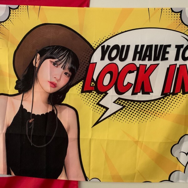 Chaewon Pink America Flag Banner, Chaewon Custom Kpop Flag, Chaewon ...