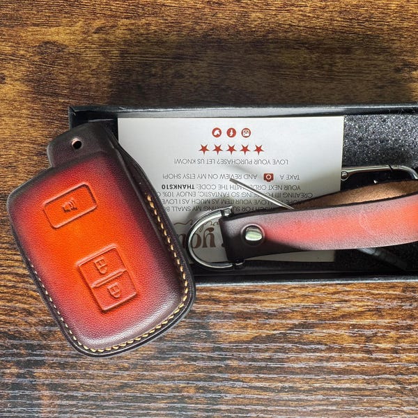 Mini Cooper 2022 2024 Handcrafted Leather Key Fob Cover for Clubman ...