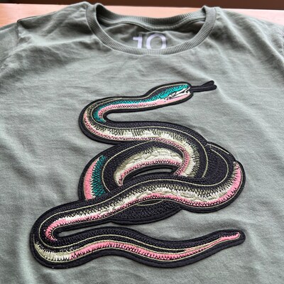 Iron on Carp a Pair Fish Patch Punk Back Patch Embroidered - Etsy