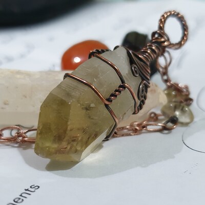 Mica Schist Pendant: Phyllite Metamorphic Rock Rockhound - Etsy