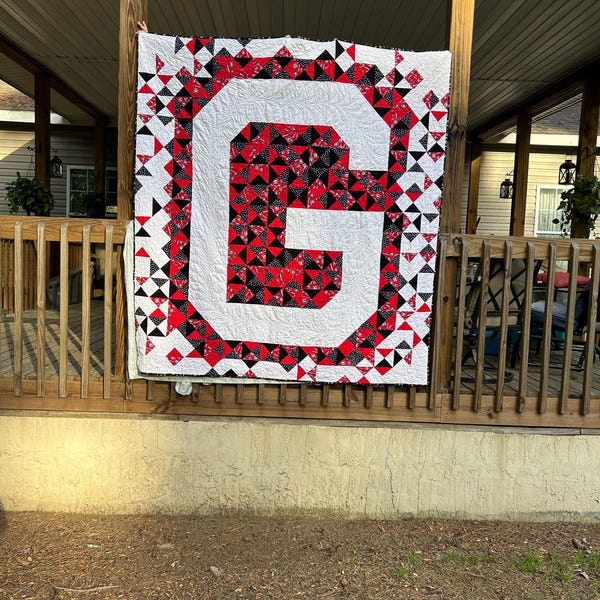 Letter X Quilt Pattern - Etsy