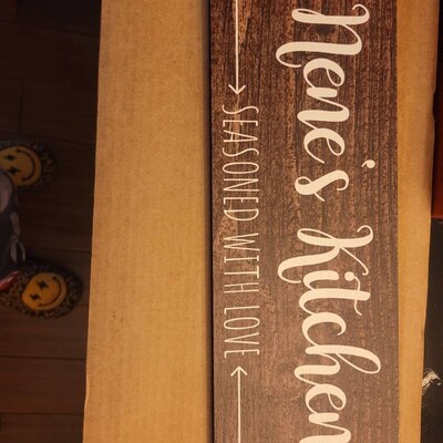 Personalized Kitchen Sign, Custom Kitchen Sign, Wood Sign for Kitchen ...