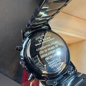 40 Years of Service Work Anniversary, Personalized Acrylic Plaque ...