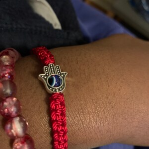 Hamsa Hand Red String Bracelet, for Happiness, Luck, Health, and Good ...