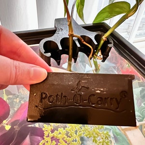 Poth-o-carry® Plus: Pothos Holder With Open Face Technology for Easy ...