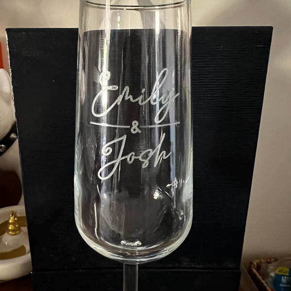 Champagne Flutes Personalized, Wedding Gifts, Mr and Mrs Champagne ...