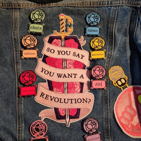 PREORDER: Revolution Back Patch - Etsy