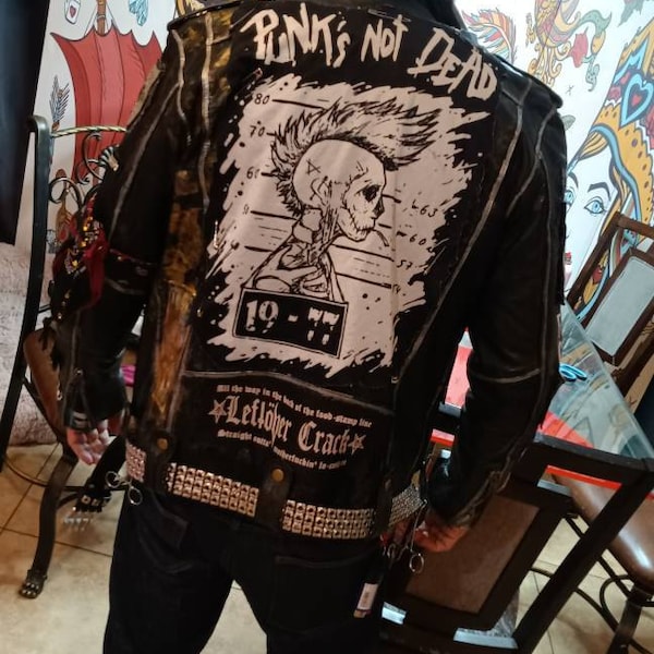 Leftover Crack Patch - DIY Anarcho Crust Punk Citizen Fish Star ...